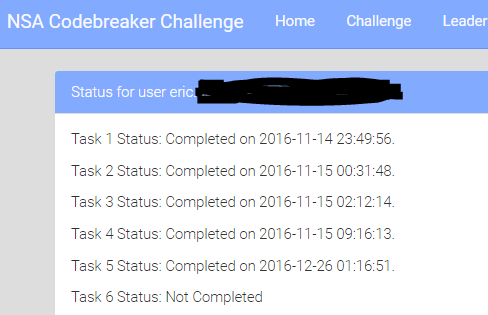 Solving the 2016 NSA Codebreaker Challenge – Overview » Things I Sort ...